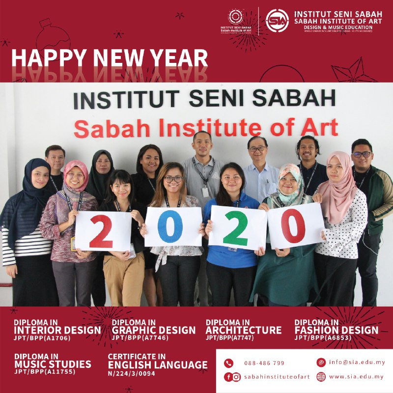 Happy New Year – Sabah Institute of Art