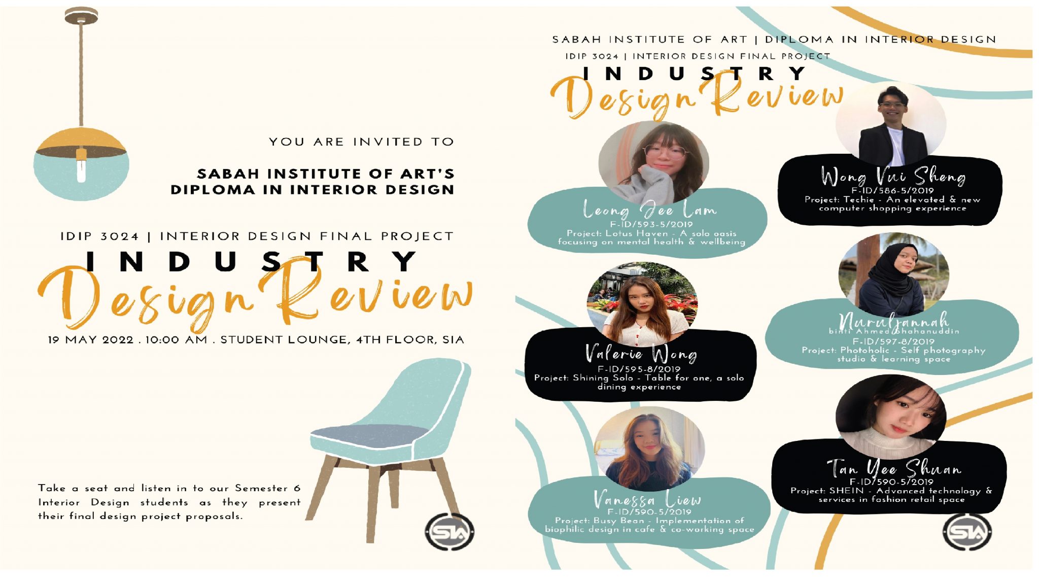 Industry Design Review for Interior Design Students – Sabah Institute ...