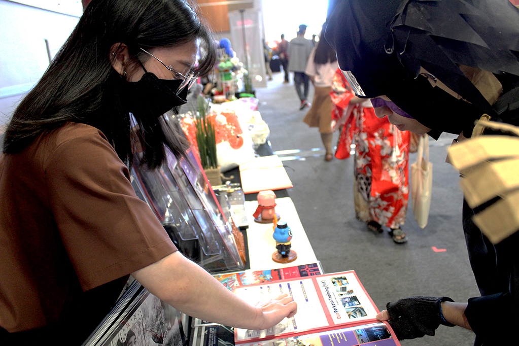 SIA Open Booth at Borneo Matsuri 2023 – Sabah Institute of Art