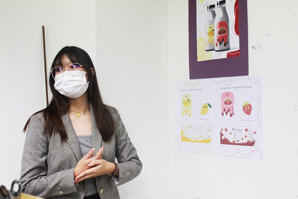 Graphic Design Students Exam Presentation – Sabah Institute of Art