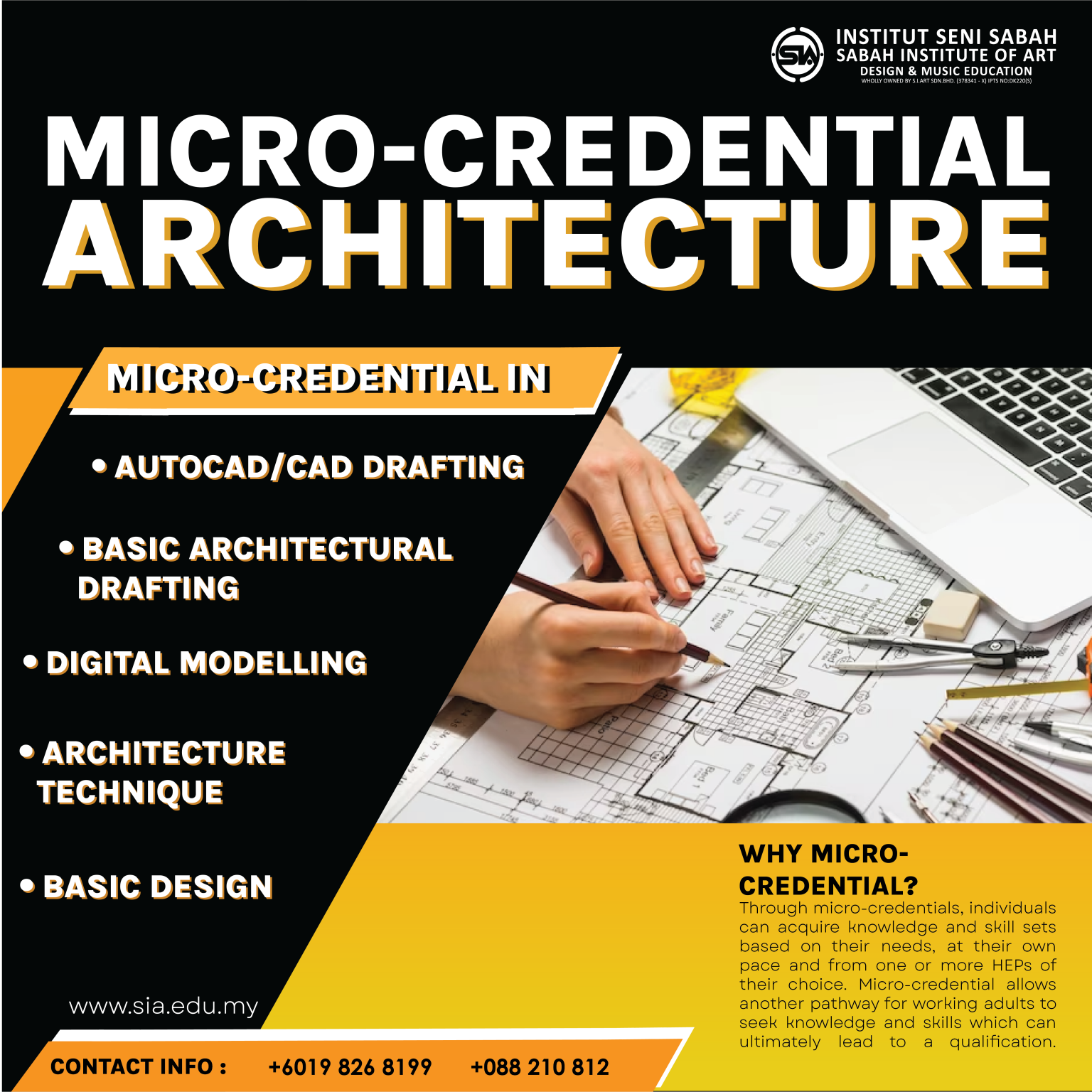 Introducing Micro-credential in Architecture – Sabah Institute of Art